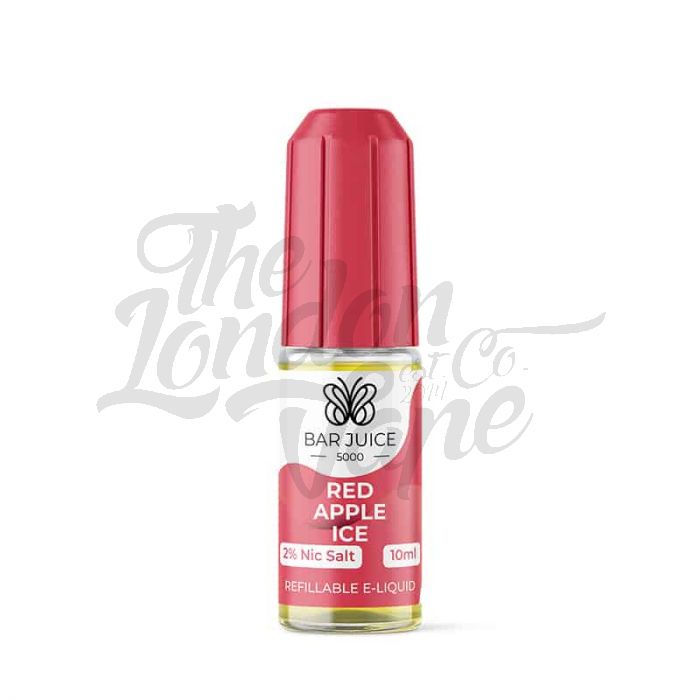 Red Apple Ice Bar Juice 5000 Nic Salt E-Liquid 10ml